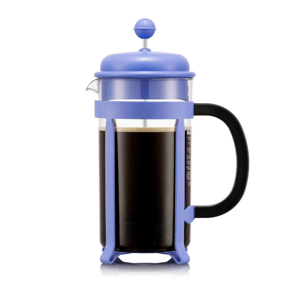 Cafetera Prensa Francesa Bodum Java 8 pocillos azul - Café Martínez